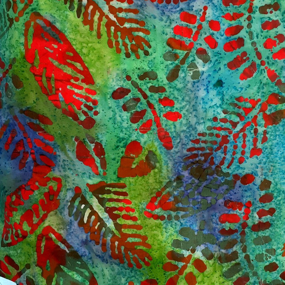 Forest Greens Shades Of Forest Green & Brown Batiks Fabric - 5 X Fat ...